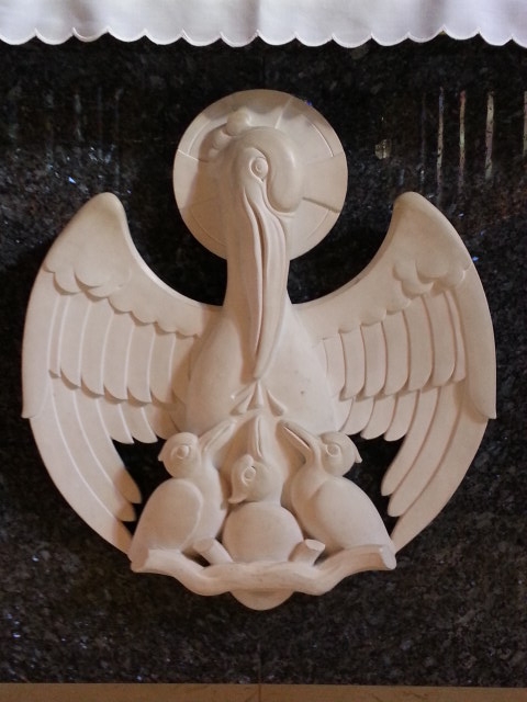 The Symbolism of the Pelican – St. James Catholic Church